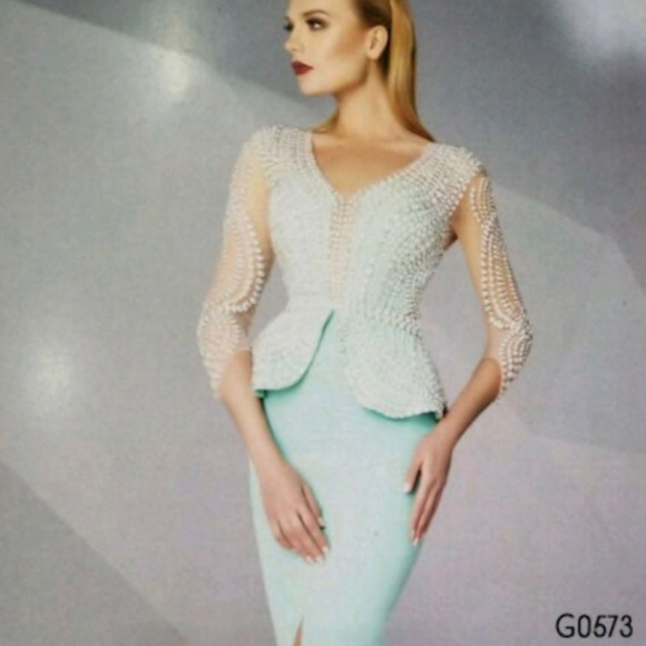 MNM Couture | Dresses | Mnm Couture Pearl Mint Dress Size 8 | Poshmark